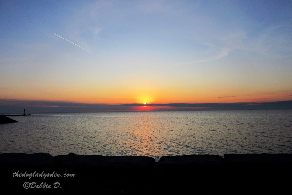 A RARE SUNRISE!
