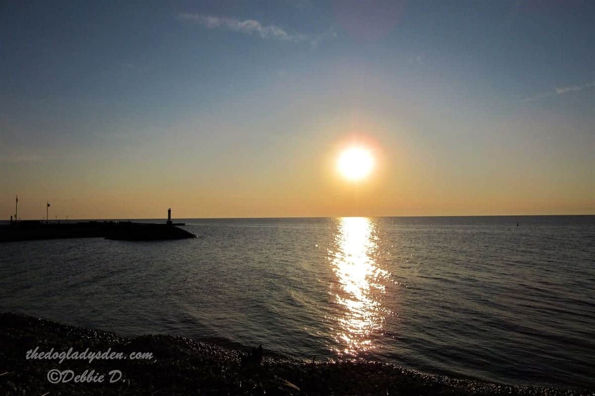 A RARE SUNRISE!